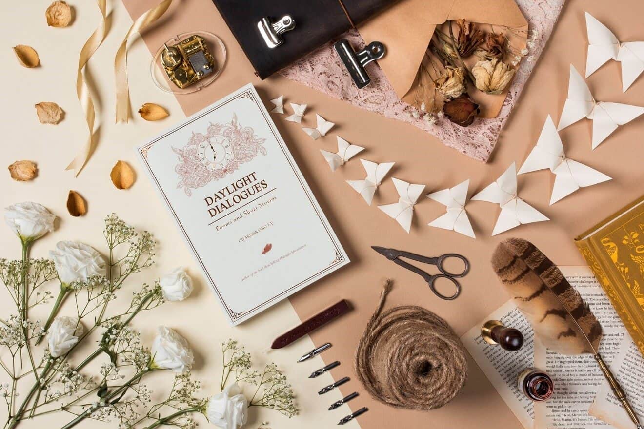 Flat Lay Photography for Books | Penwings.com :: Poems, Self-Help & More